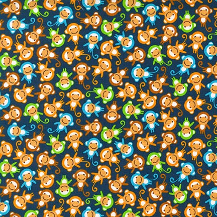 Monkeys Mini – Sew Piecefully Patchwork