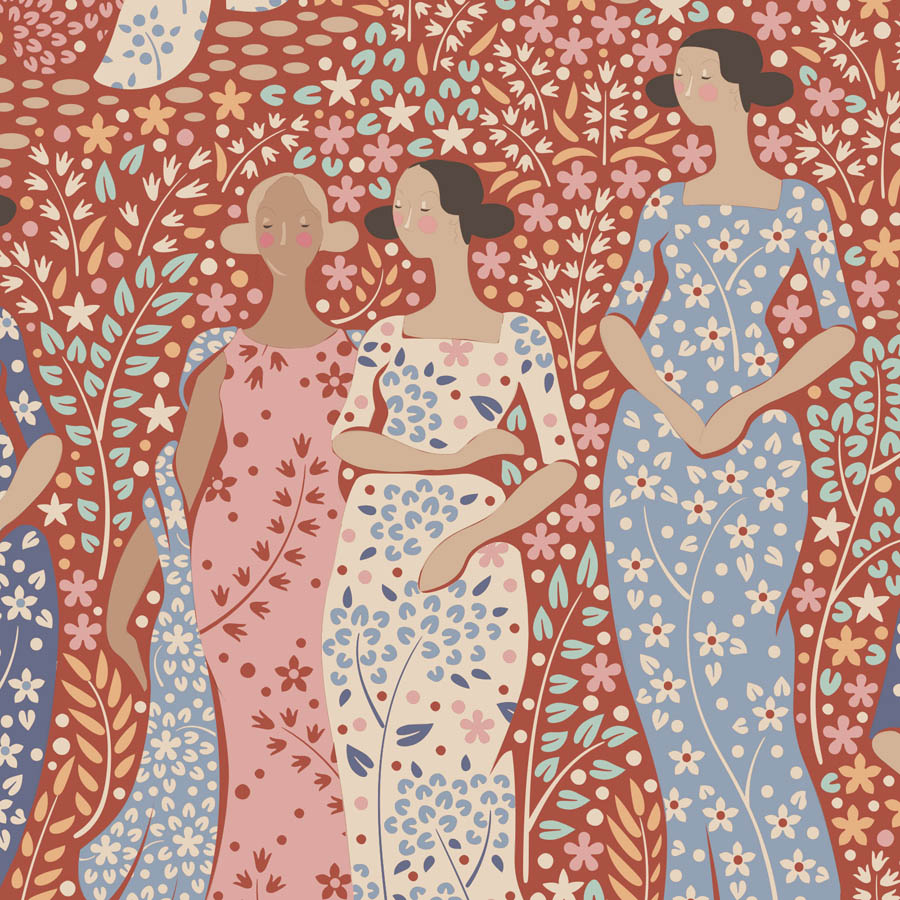 Friendly Gathering in Rust – Sew Piecefully Patchwork