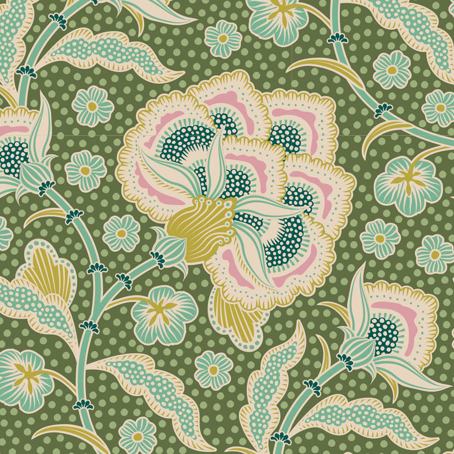 Eden in Moss – Sew Piecefully Patchwork